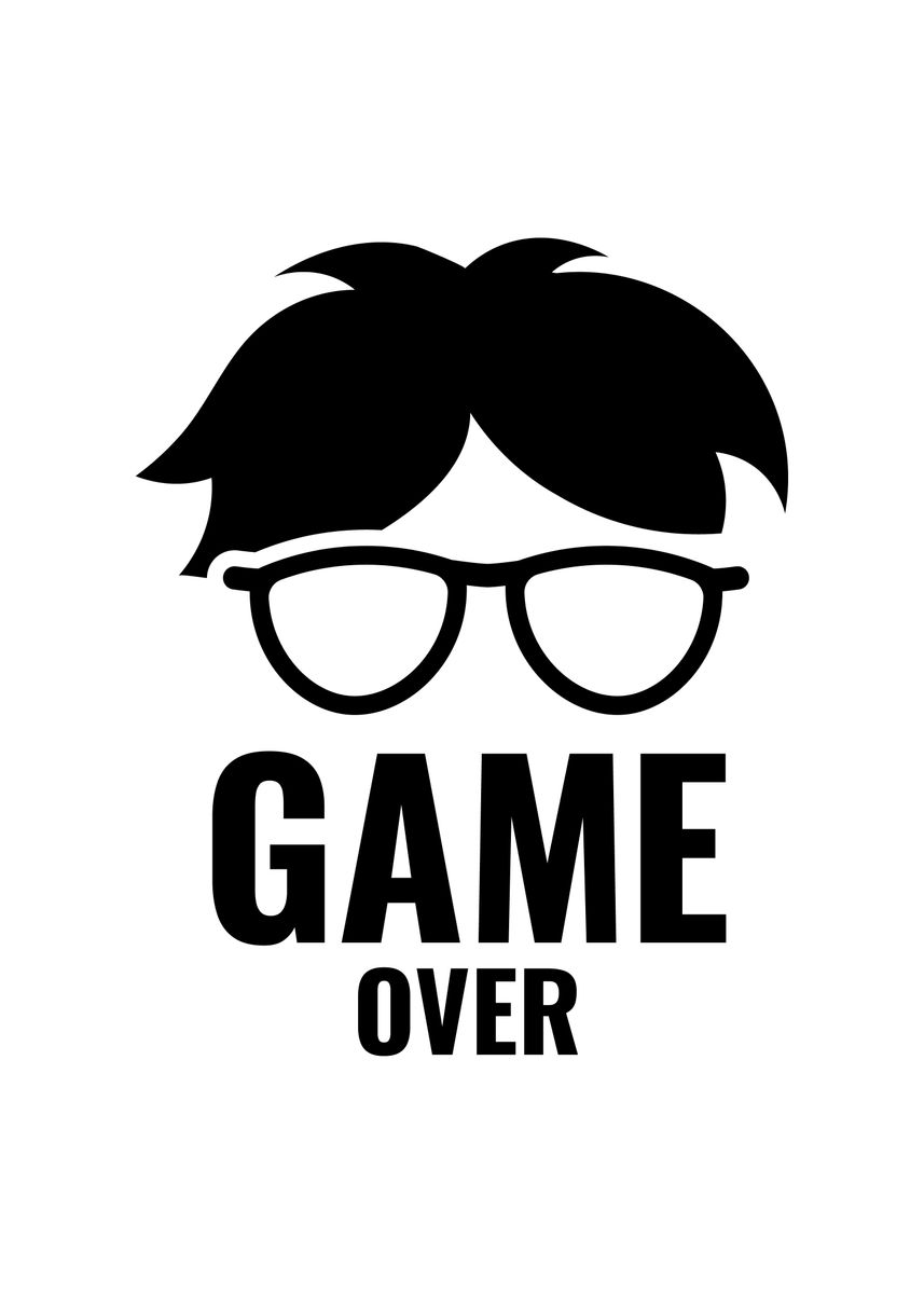 'Game Over' Poster by Ba Ab | Displate