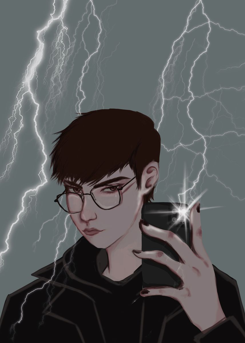 'badass boy' Poster by Butterfly | Displate