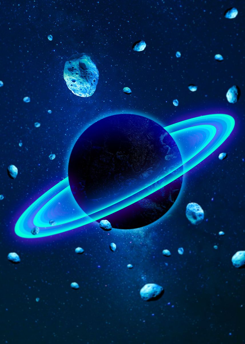'Intergalactic Imagination' Poster, picture, metal print, paint by ...