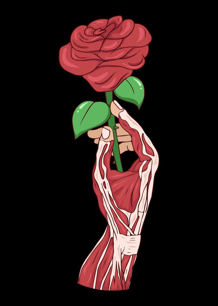 'Meatcore Aesthetic' Poster, picture, metal print, paint by ...