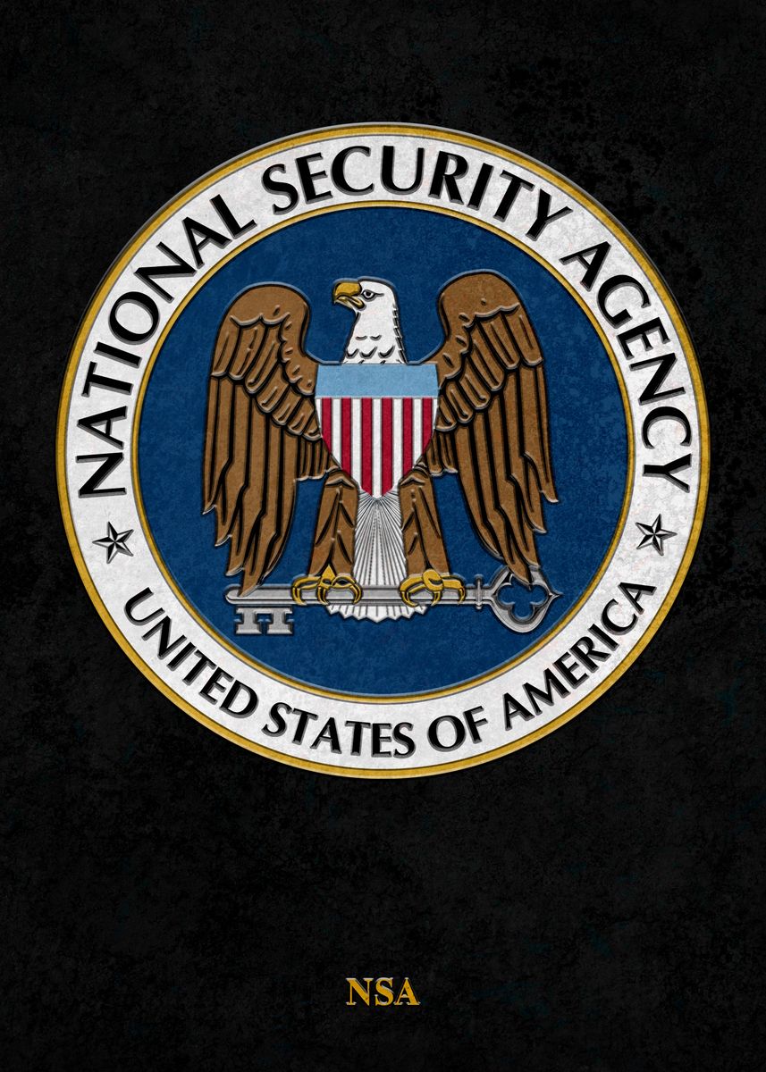 'Arms of NSA' Poster, picture, metal print, paint by Ferit Kurt | Displate