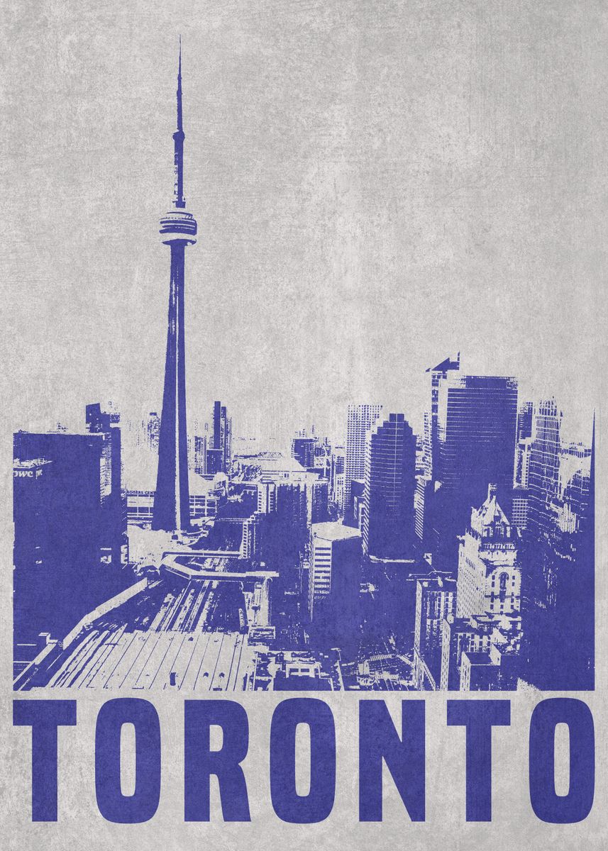 'Toronto' Poster by denvector | Displate