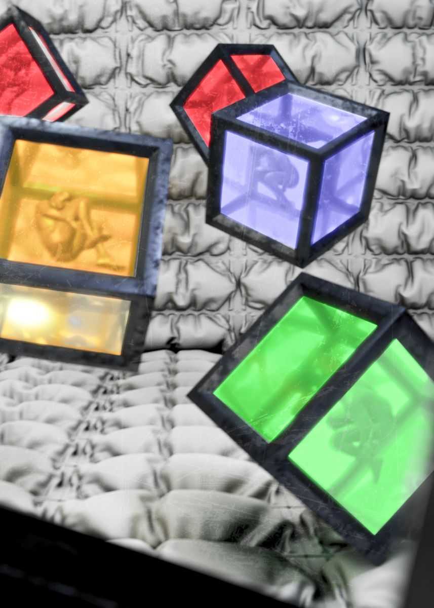 'Testing Asylum' Poster, picture, metal print, paint by Fr3aky | Displate