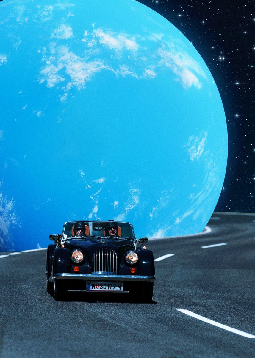 'A DRIVE' Poster by LFHCS | Displate