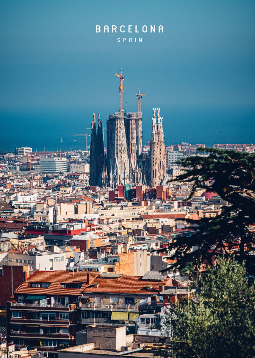 'Barcelona ' Poster by Explore Universe | Displate