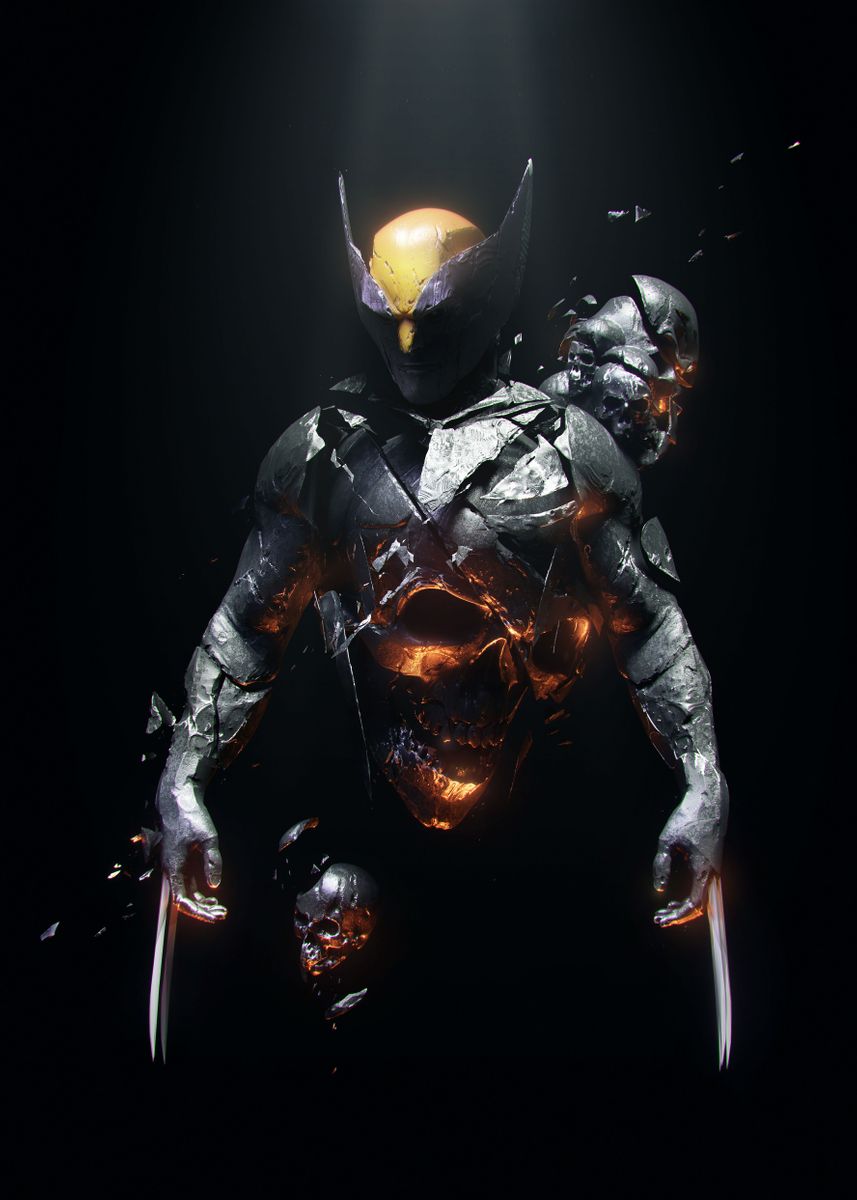 'Demon Dreaming' Poster, picture, metal print, paint by Adam Spizak ...