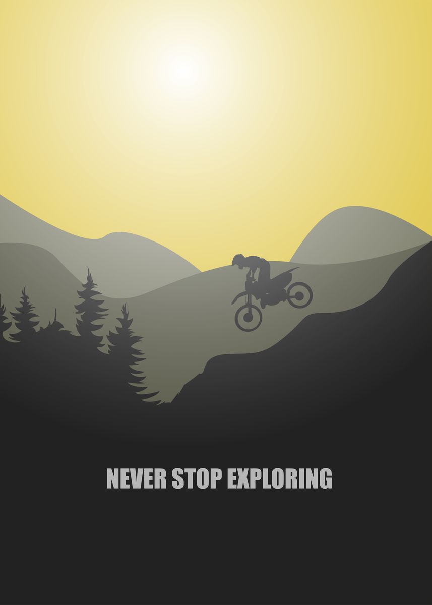 'exploring' Poster by Ratna Mutia Dewi | Displate