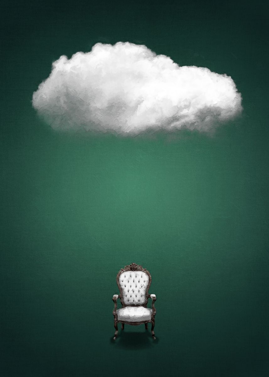 'Just sit down' Poster, picture, metal print, paint by Ema Paraschiv ...