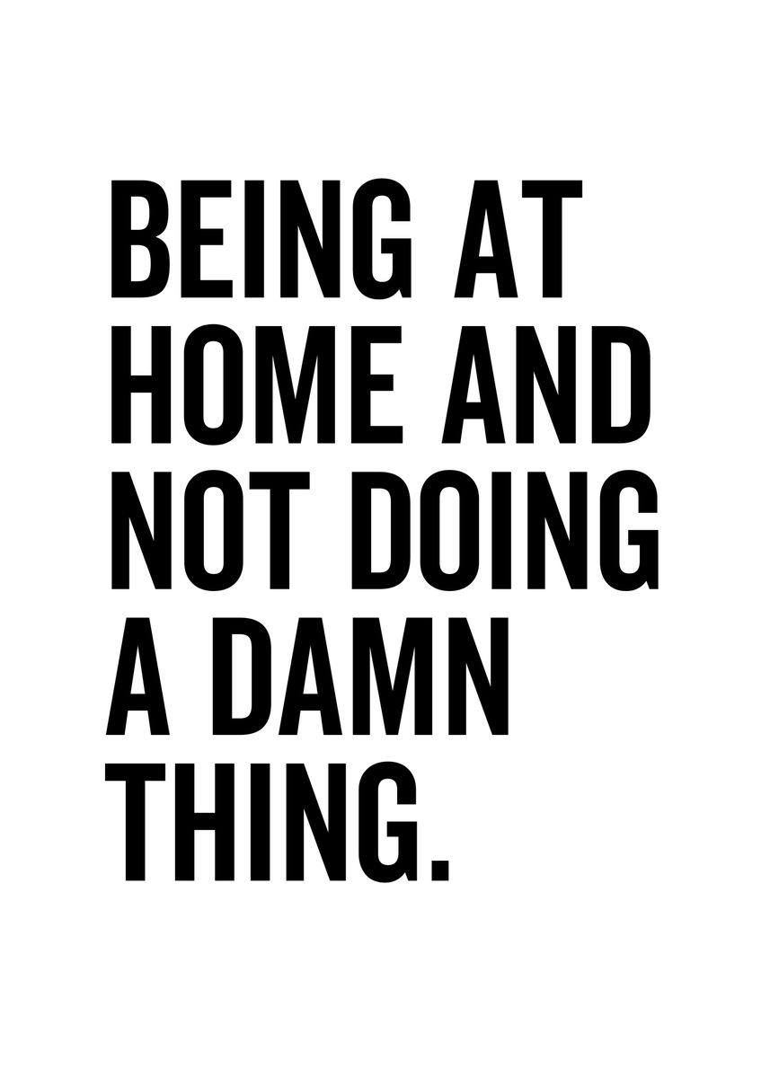 'Being At Home And Not' Poster, picture, metal print, paint by Francois ...