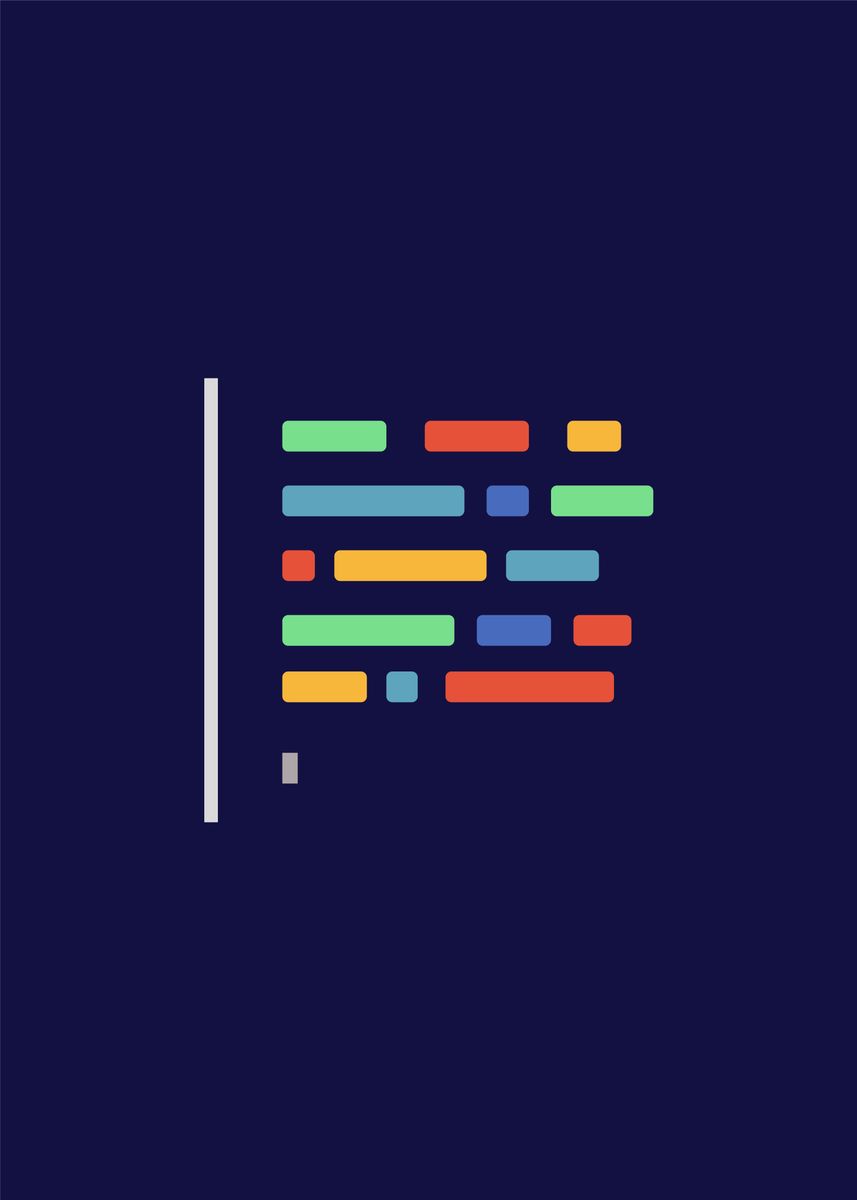 'artistic color square' Poster, picture, metal print, paint by Wisnu ...