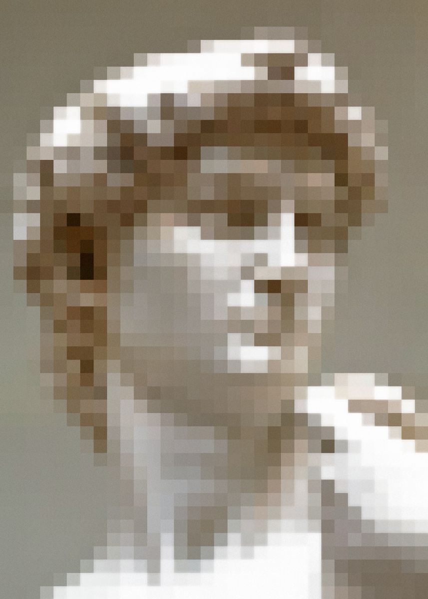 'David' Poster, picture, metal print, paint by Mistcarver | Displate