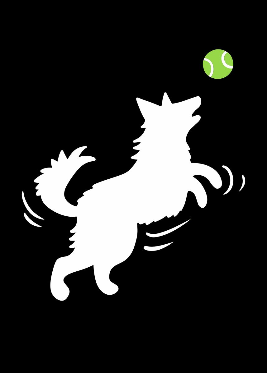 'German Shepherd Dog' Poster, picture, metal print, paint by Uwe ...