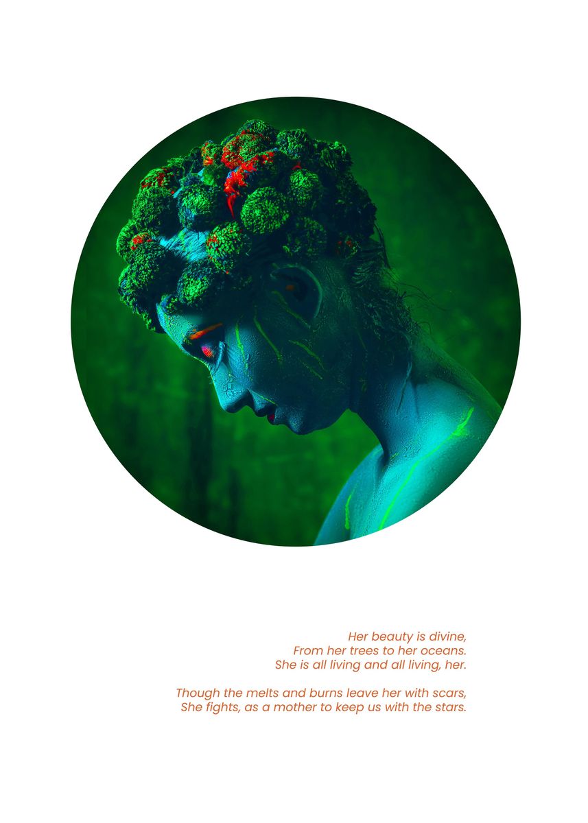 'Earth' Poster, picture, metal print, paint by cypher the third | Displate