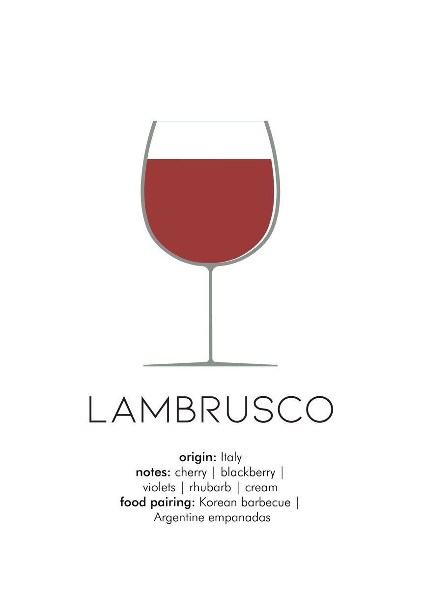 'Light Red Pinot Noir' Poster, picture, metal print, paint by ...