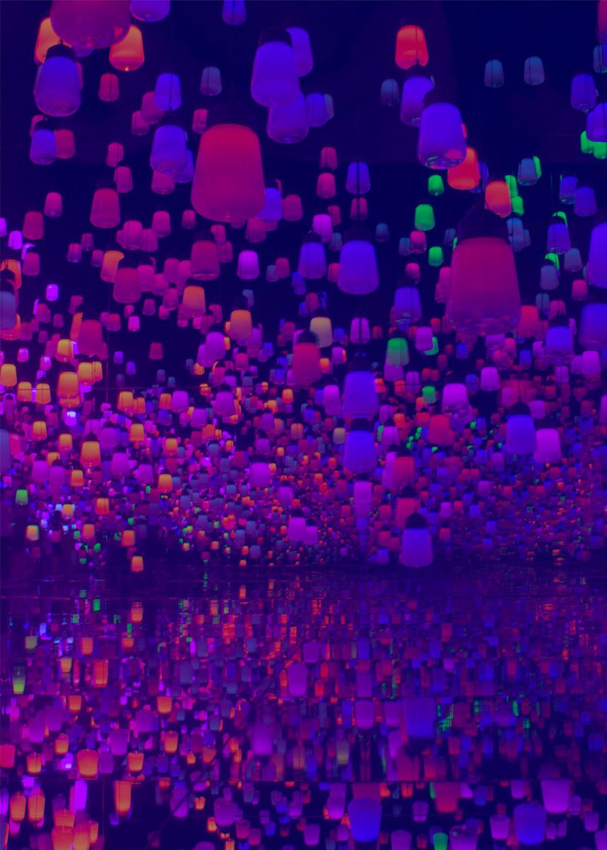 'japane lampion' Poster, picture, metal print, paint by rahma azari ...