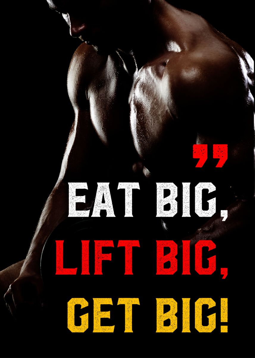 'gym motivation quotes' Poster by Limited Displates Project | Displate