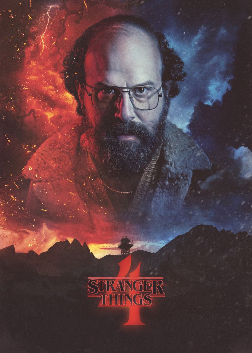 'Murray' Poster, picture, metal print, paint by Stranger Things Series ...