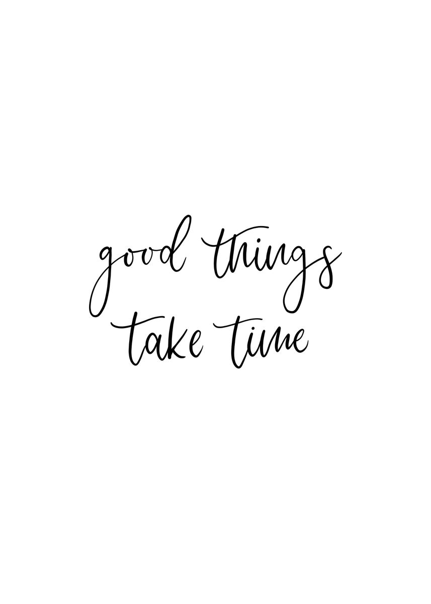 'Good things' Poster by Eduarda de Oliveira | Displate