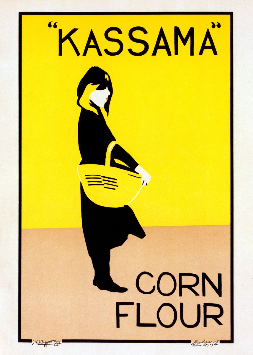 'Kassama Corn Flour' Poster, picture, metal print, paint by CalimaX ...