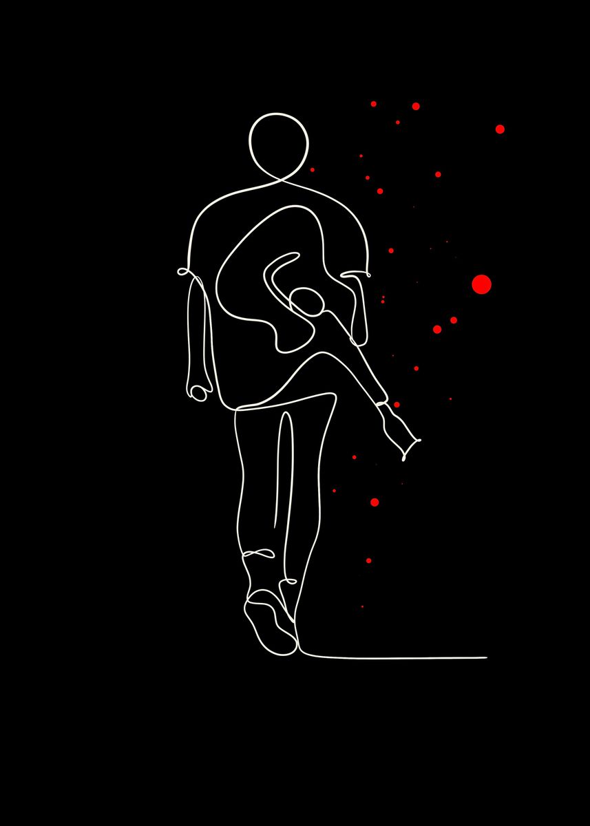 'Guitar hero' Poster, picture, metal print, paint by Lardis Art | Displate