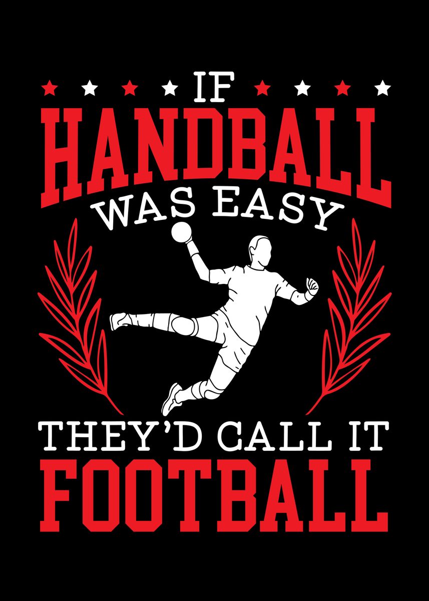 'Handball Player' Poster by NAO | Displate