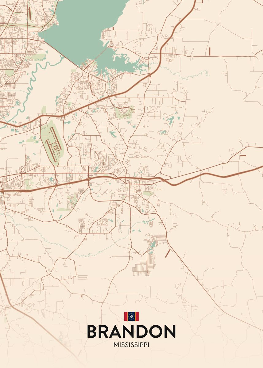 'Brandon MS' Poster, picture, metal print, paint by IMR Designs | Displate