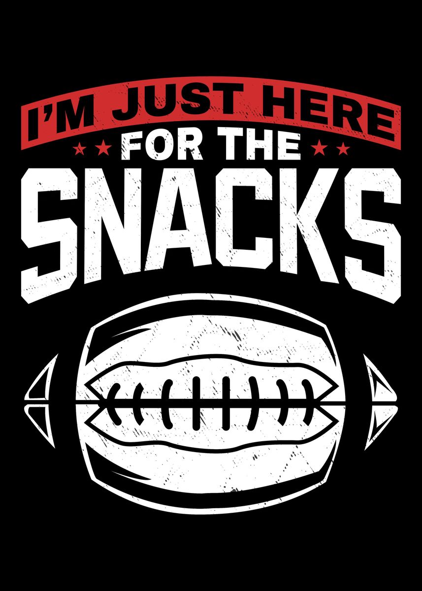 'Football Snack Food' Poster by professionaldesigns | Displate