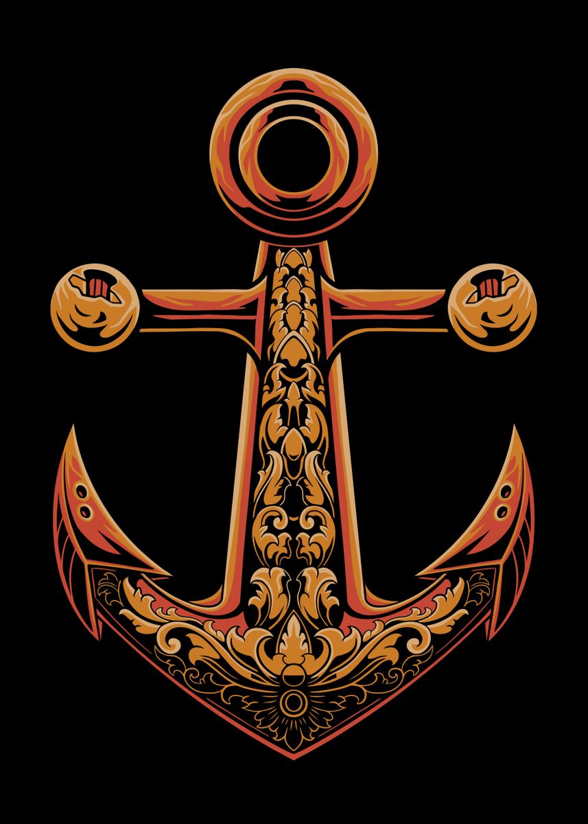 'Anchor' Poster by Aesthetic Art | Displate