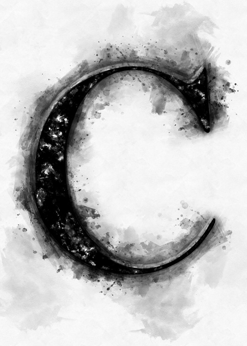 'C' Poster by ad yosef | Displate