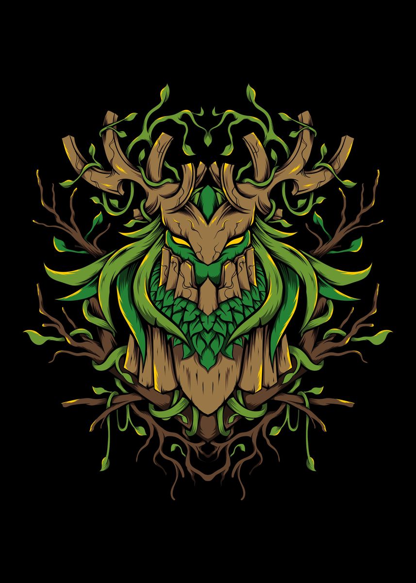 'Balerick' Poster, picture, metal print, paint by buluk kumis | Displate