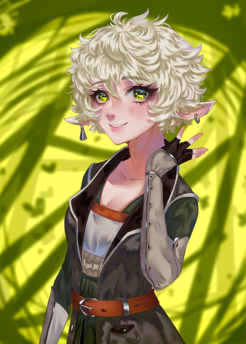 'Fiona' Poster, picture, metal print, paint by Sky Creative | Displate