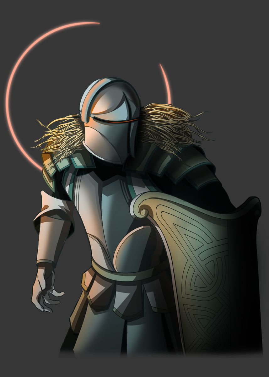 'Warrior Prophet of Blood' Poster, picture, metal print, paint by NIZAM ...