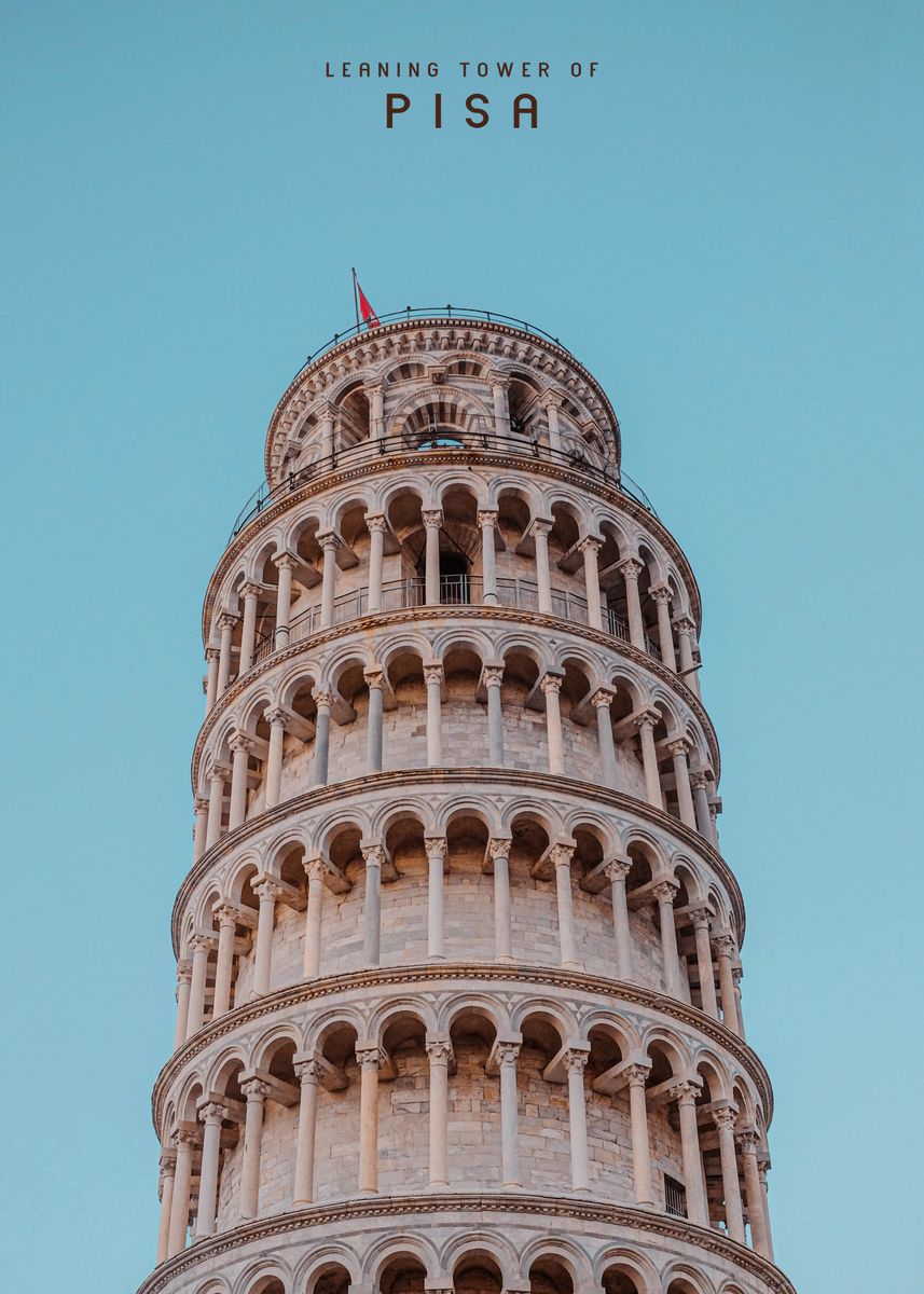 'Leaning Tower of Pisa ' Poster, picture, metal print, paint by Explore ...