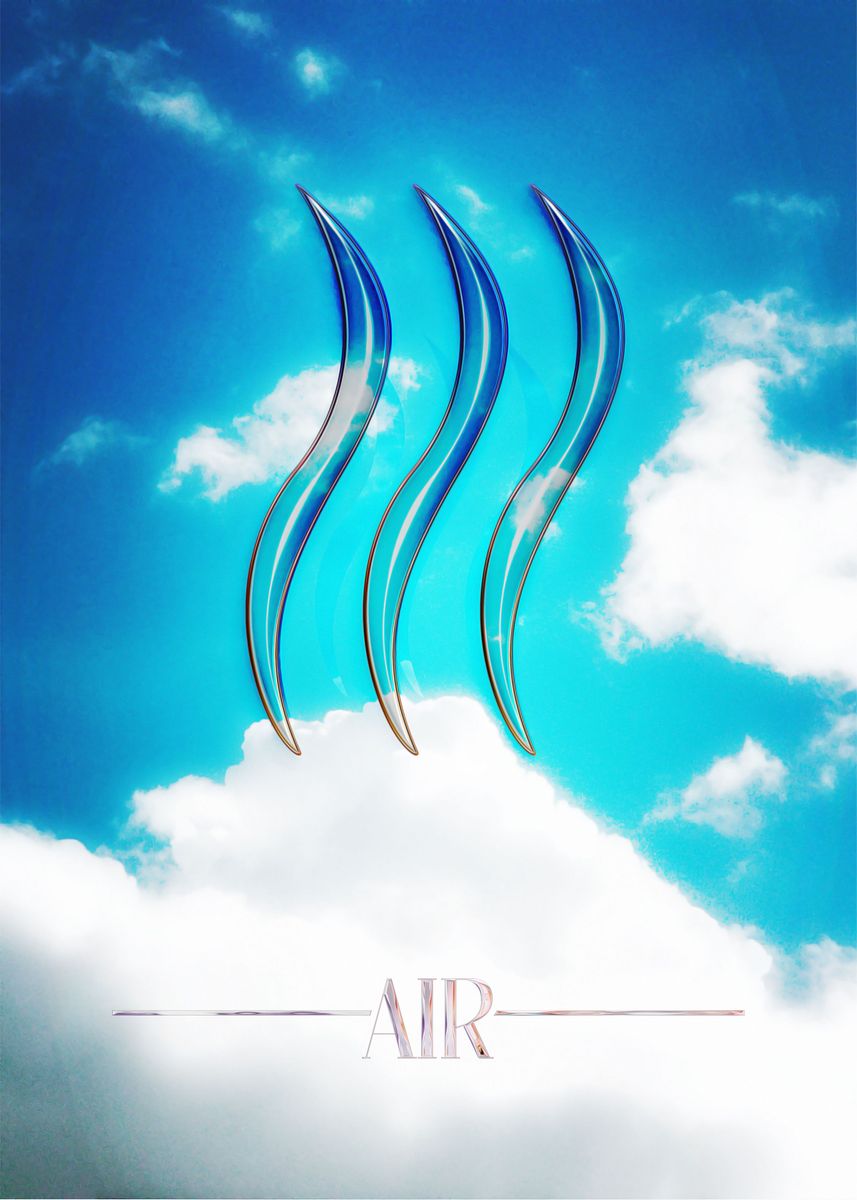 'Air' Poster by Petra Rommelfanger | Displate