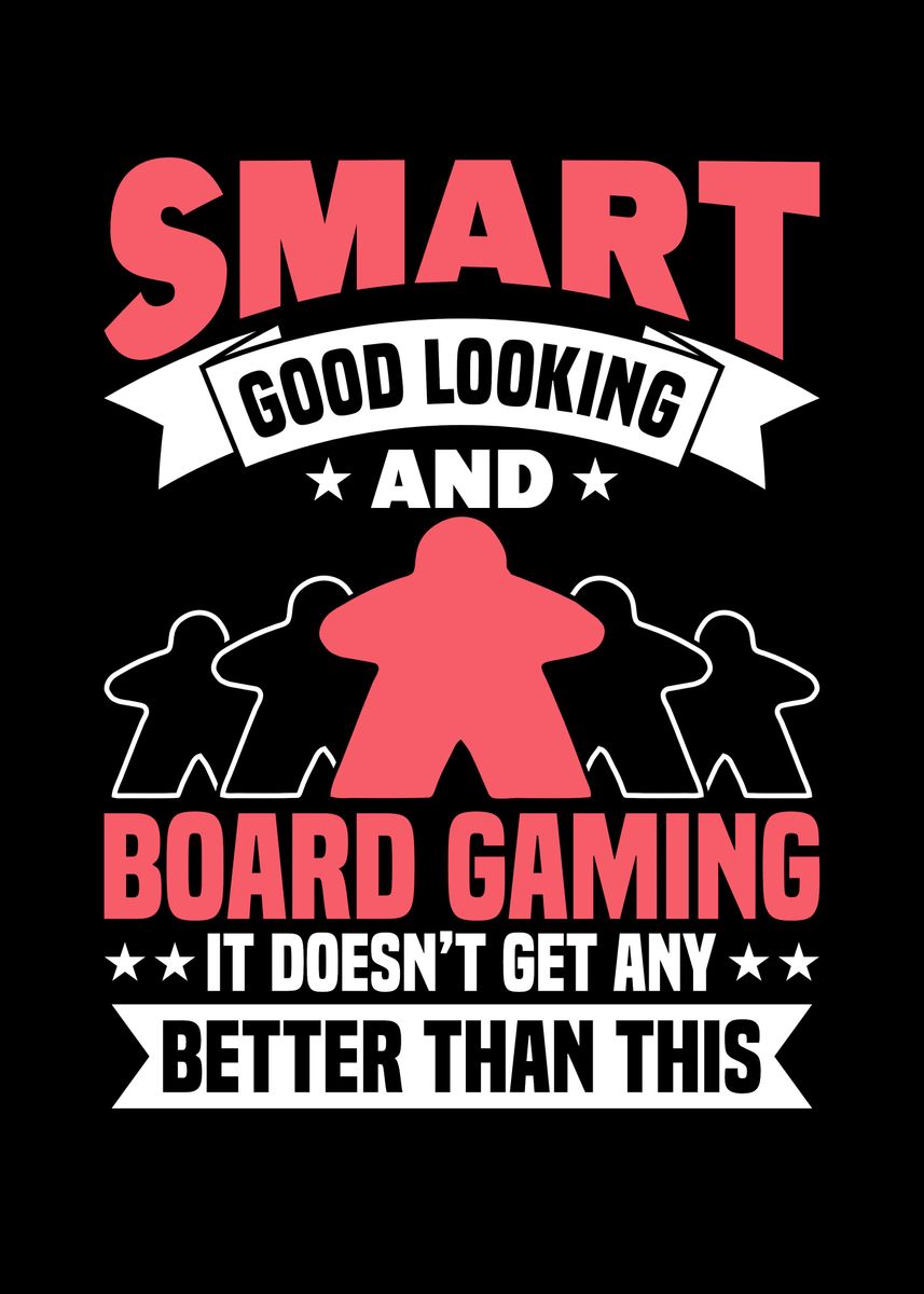 'smart good looking' Poster, picture, metal print, paint by Andreas ...