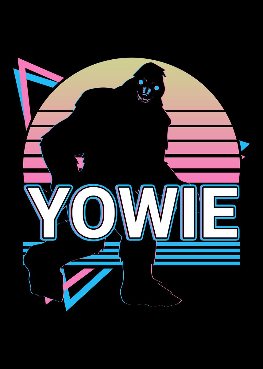 'Yowie Cryptid' Poster, picture, metal print, paint by AestheticAlex ...