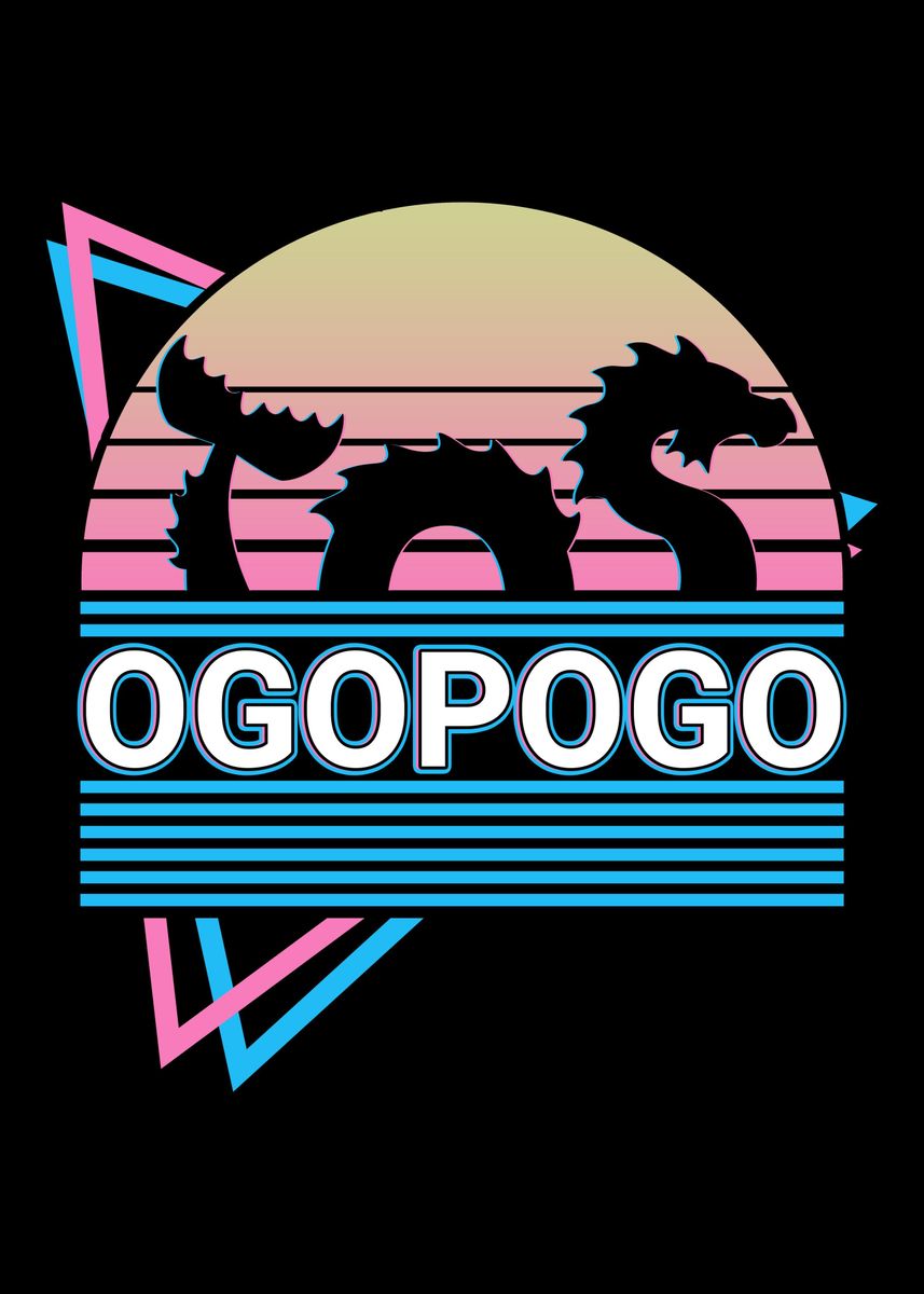 'Ogopogo Cryptid' Poster, picture, metal print, paint by AestheticAlex ...