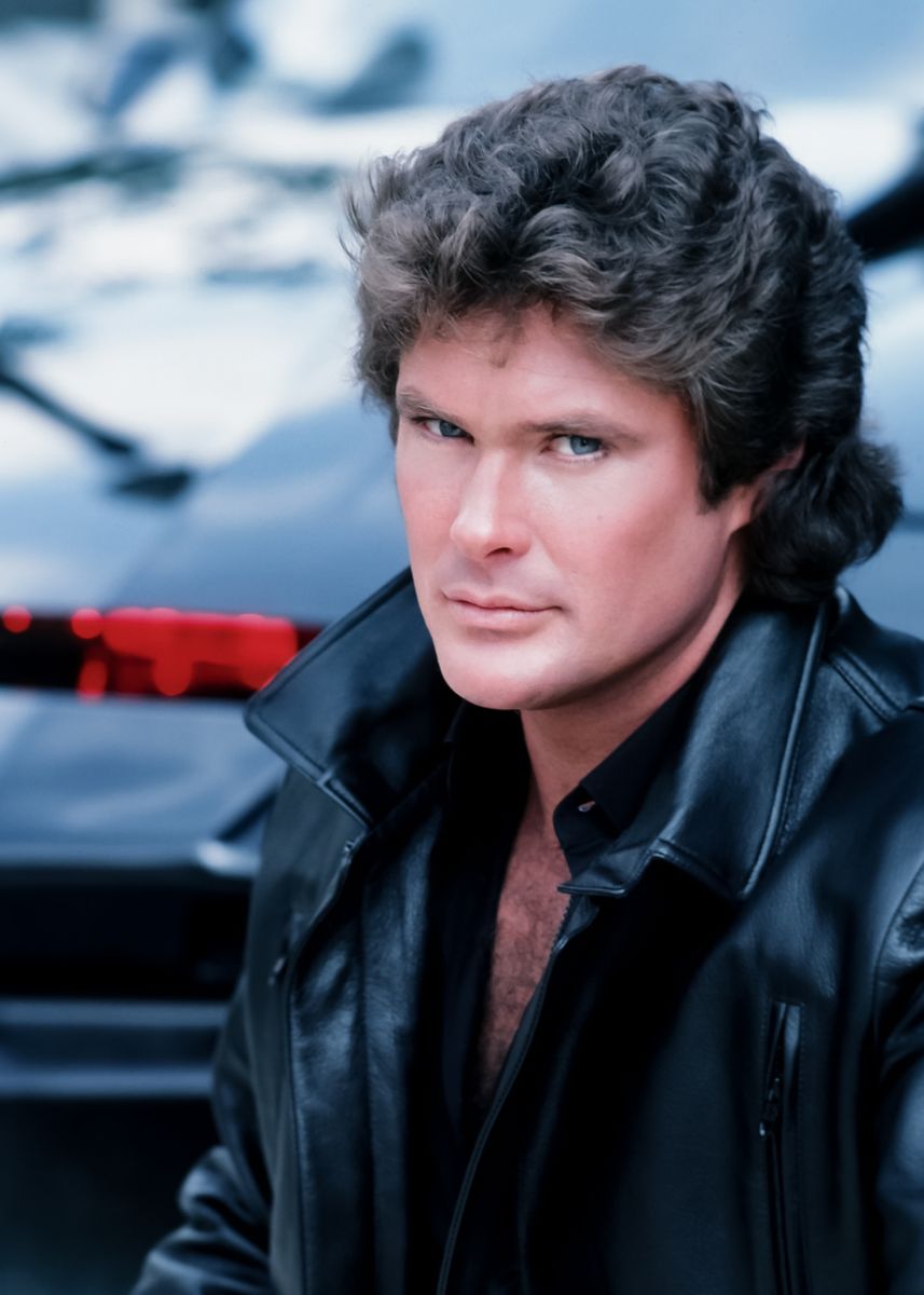 'Michael Portrait' Poster, picture, metal print, paint by Knight Rider ...