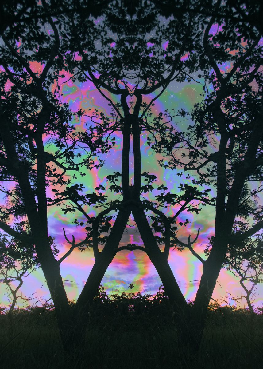 'Nature Is Upset With Us' Poster, picture, metal print, paint by Cajuca ...