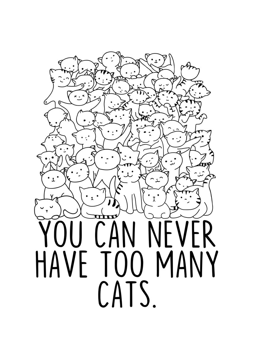 'You Can Never Have Too' Poster by TheLoneAlchemist | Displate