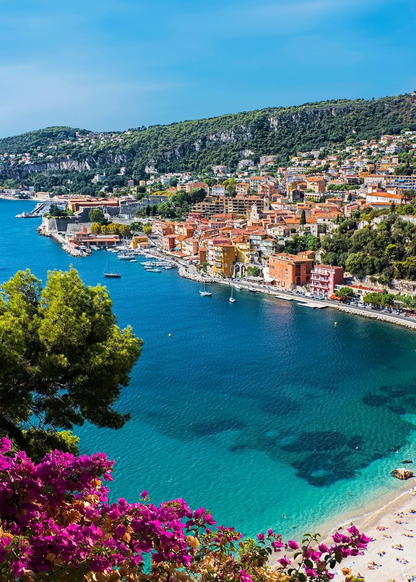 'Summer In France' Poster, picture, metal print, paint by Mango Art ...