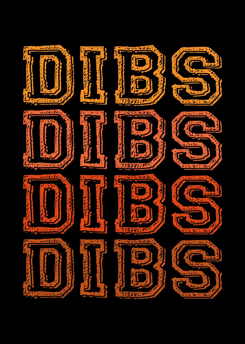 'Dibs on thanksgiving' Poster, picture, metal print, paint by BeMi ...