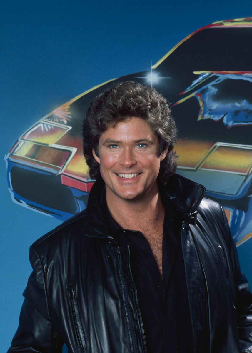 'Michael smiling' Poster, picture, metal print, paint by Knight Rider ...