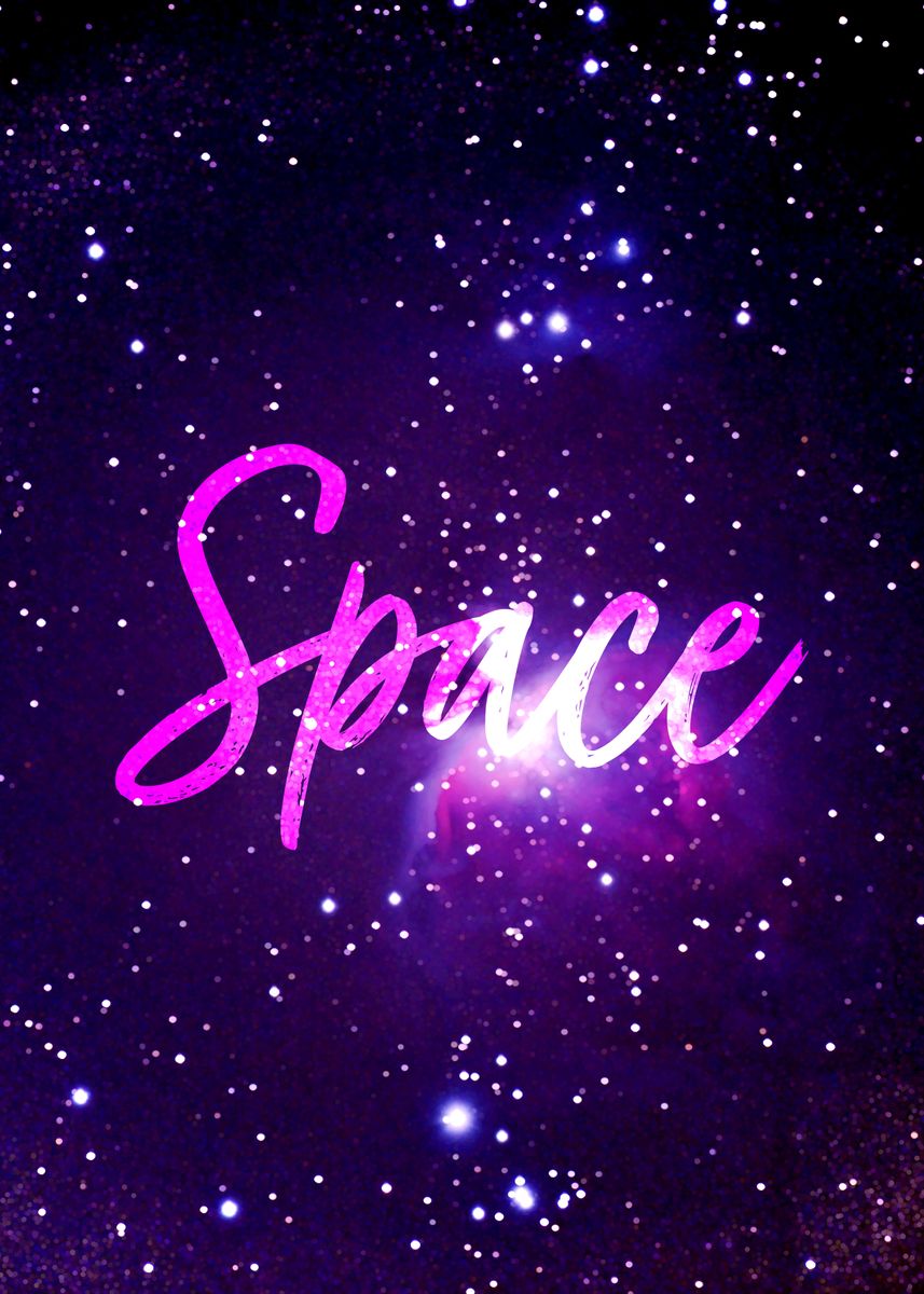 'Space Star Cluster' Poster, picture, metal print, paint by LVTFCO ...