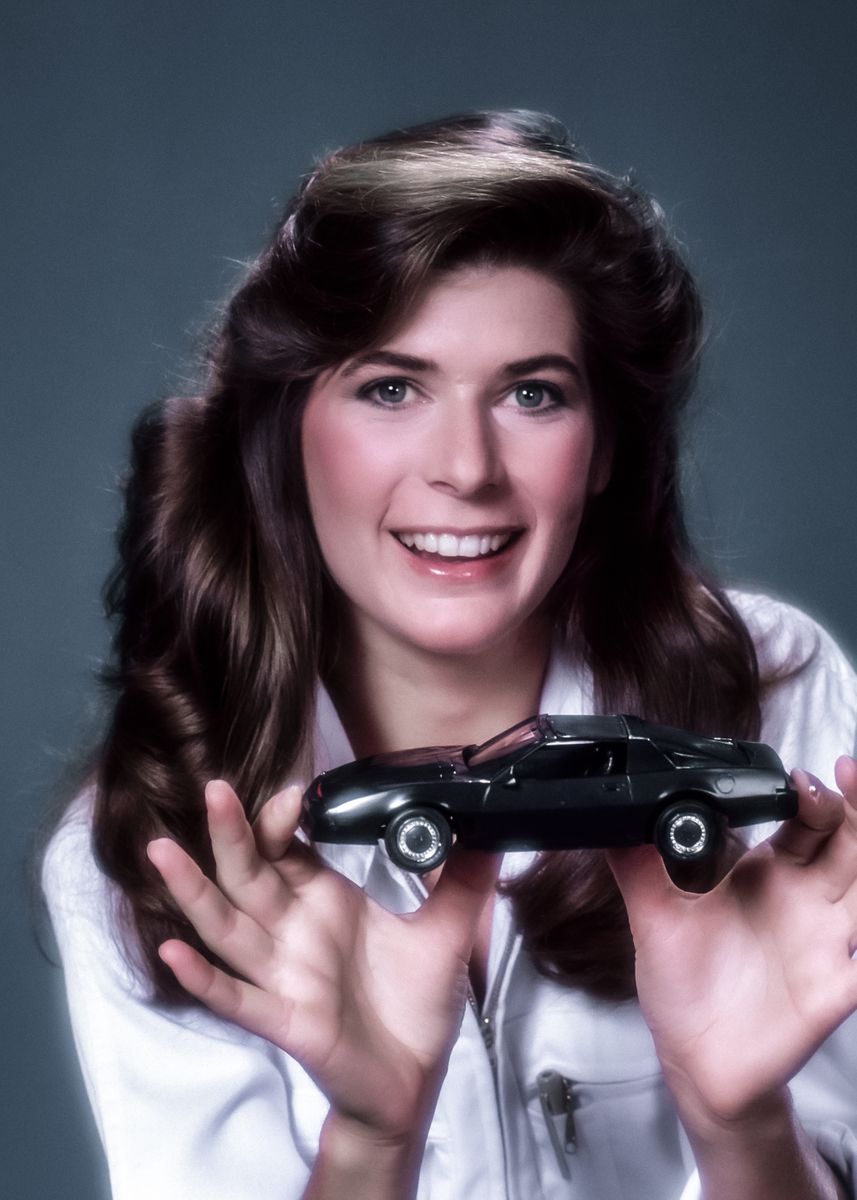 'Bonnie with KITT' Poster, picture, metal print, paint by Knight Rider ...