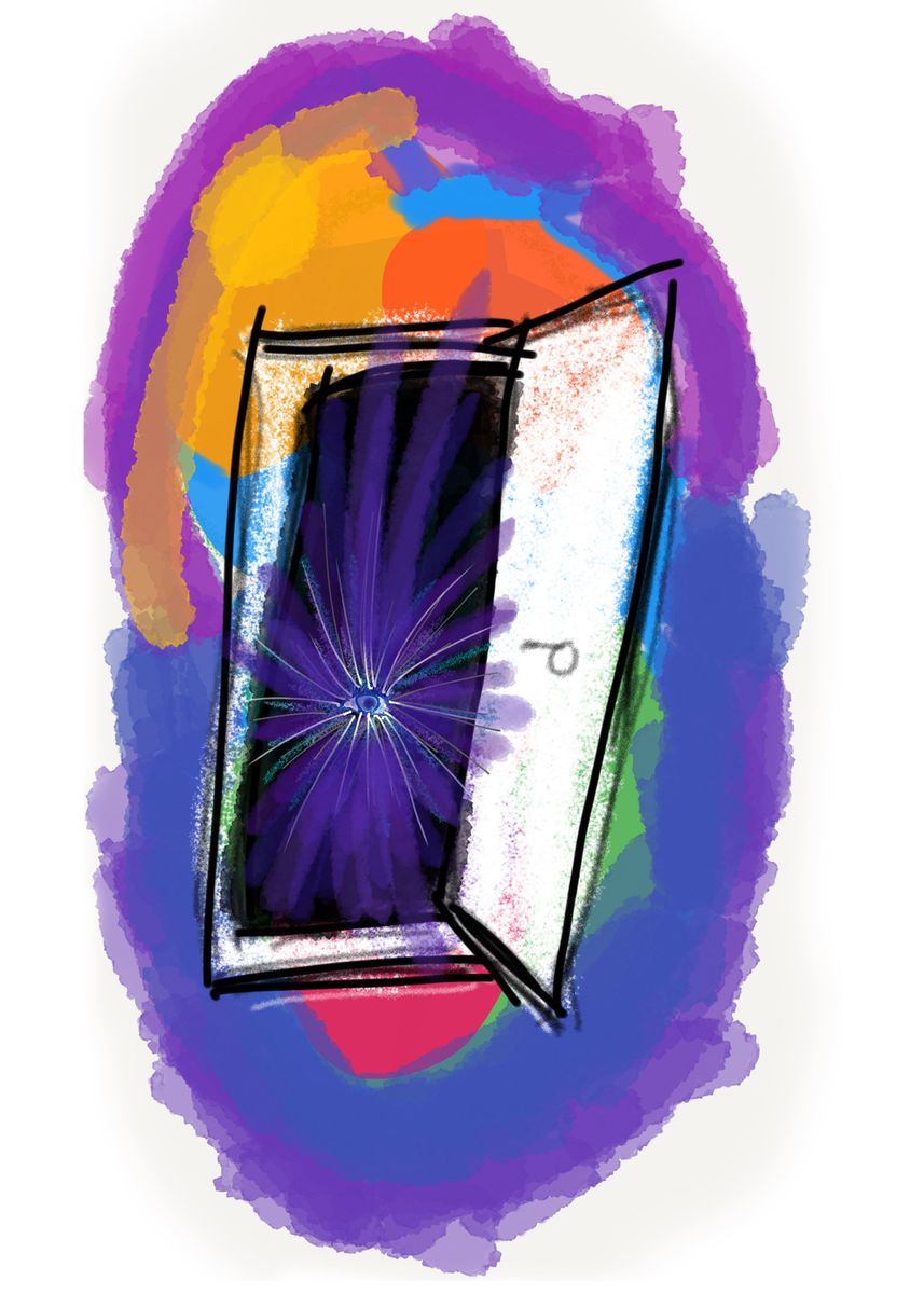 'Doorway to all insight' Poster by Dinesh Silva | Displate