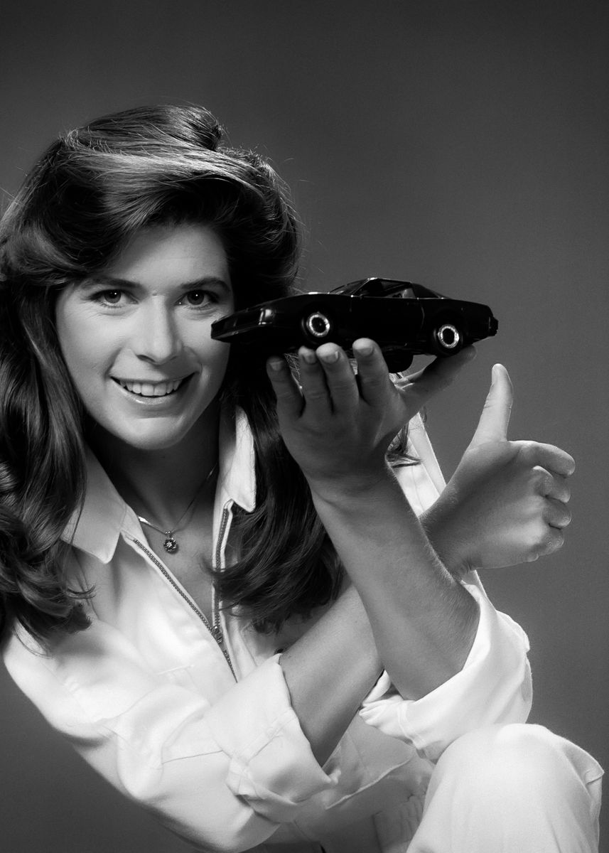 'Bonnie holding KITT' Poster, picture, metal print, paint by Knight ...