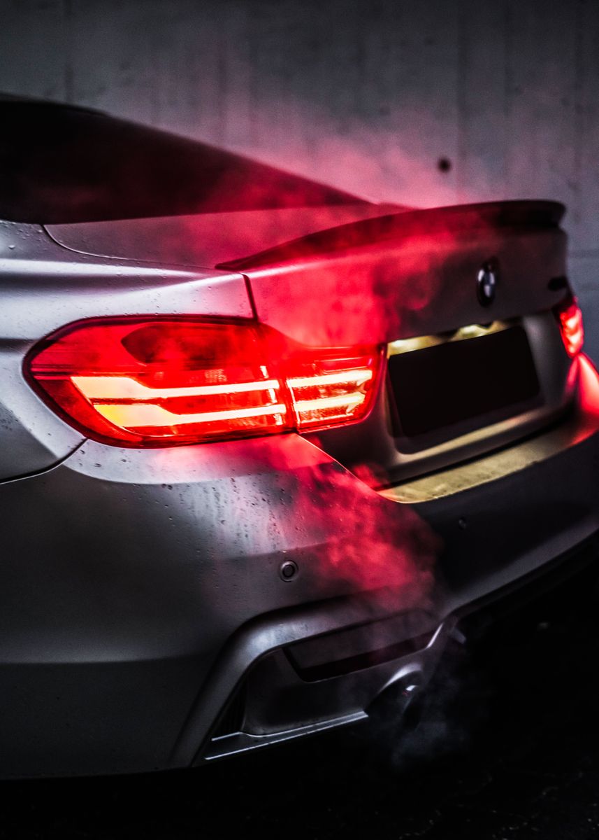 'Bmw M3 Back Light' Poster by PosterSuite | Displate