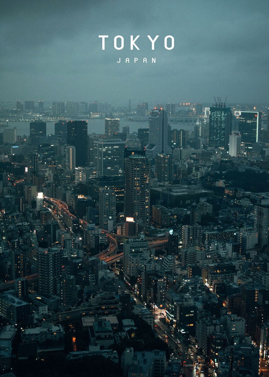 'Tokyo ' Poster by Famous City | Displate