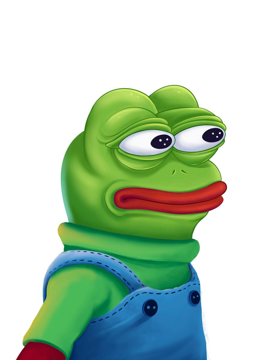 'parody pepe pupet' Poster by sinnois | Displate